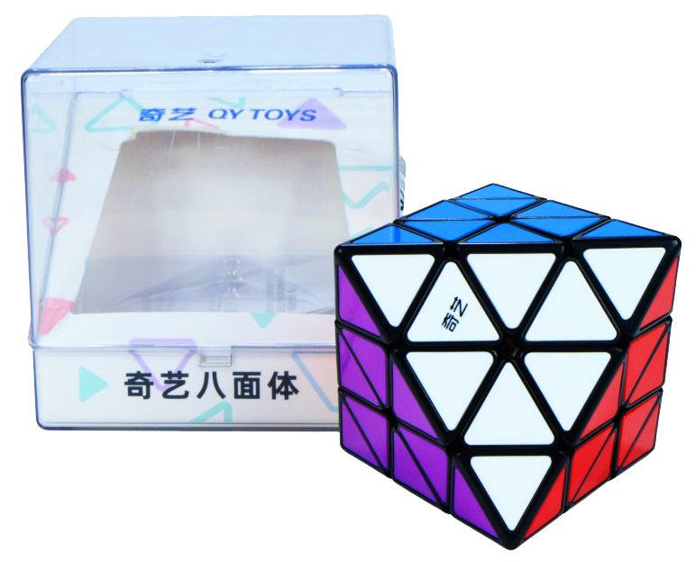 KOSTKA RUBIKA 3x3x3 QiYi FTO Tiled Face Turning Octahedron Cube 3x3 ...